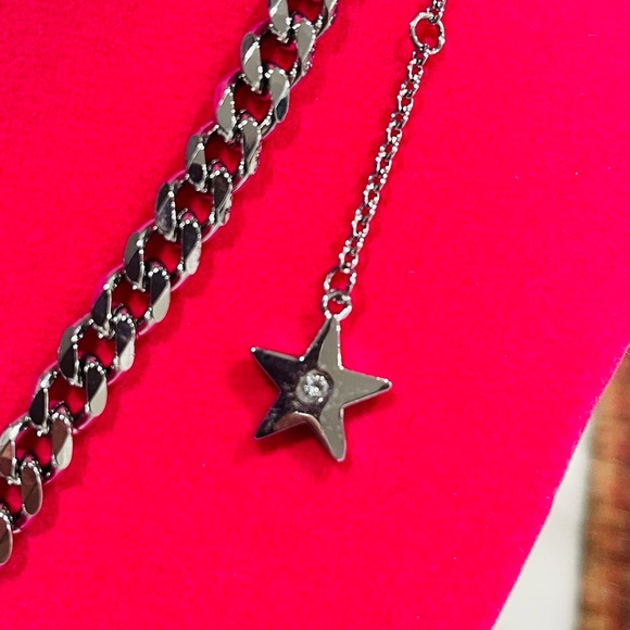 dalmata | Jewelry | Billie Eilish Dalmata Silver Chain Necklace With Charm Rare | Poshmark